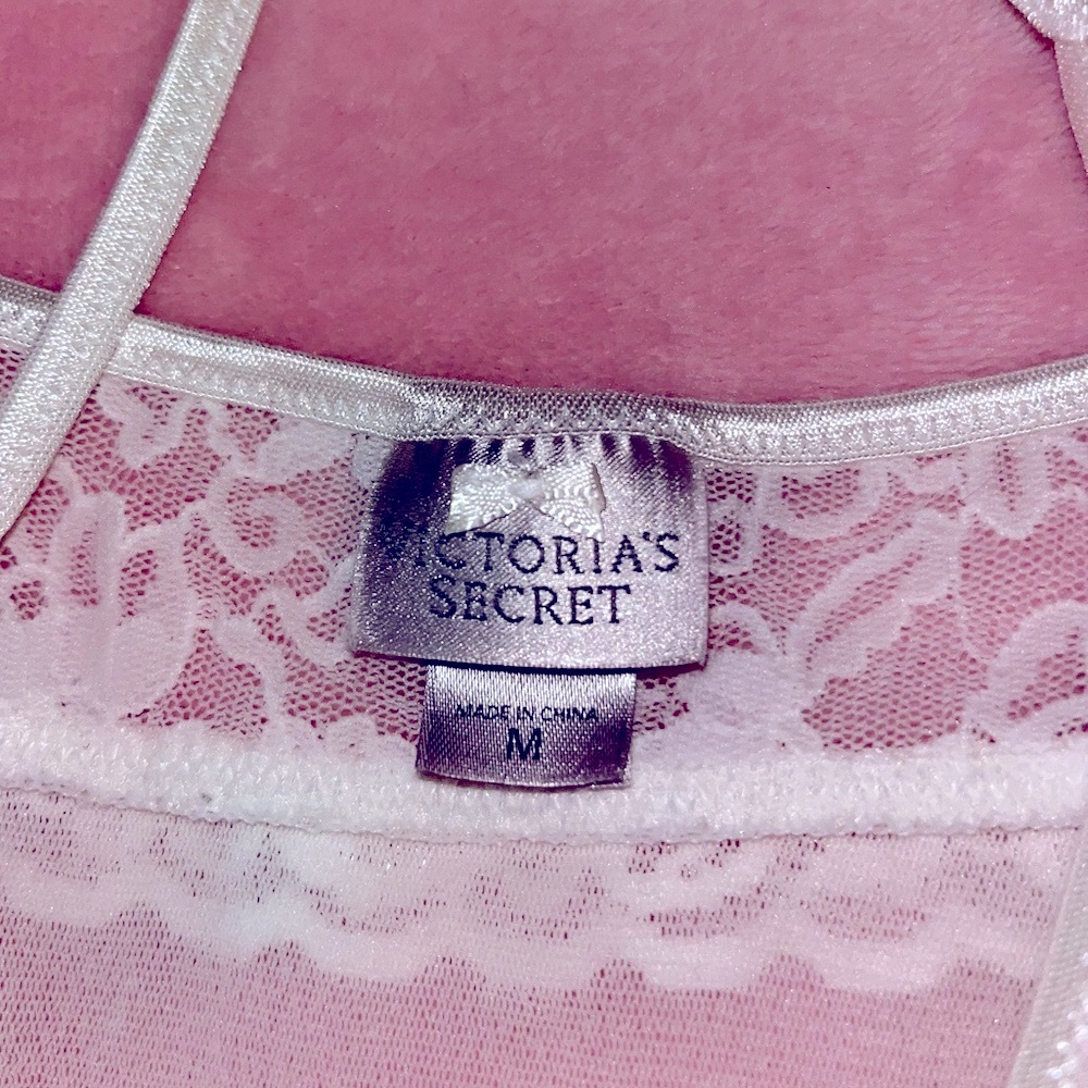 Victoria’s Secret Vintage White Sheer Teddy - Gem